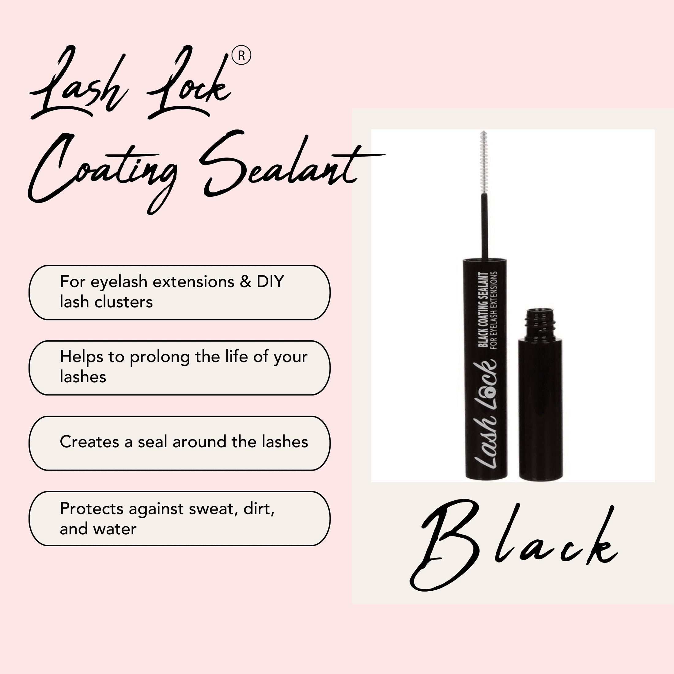 GladGirl Lash Lock® - Eyelash Extension Sealer and Coating Sealant ...