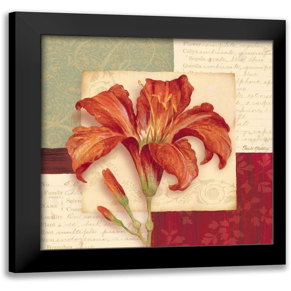 Gladding, Pamela 15x15 Black Modern Framed Museum Art Print Titled ...