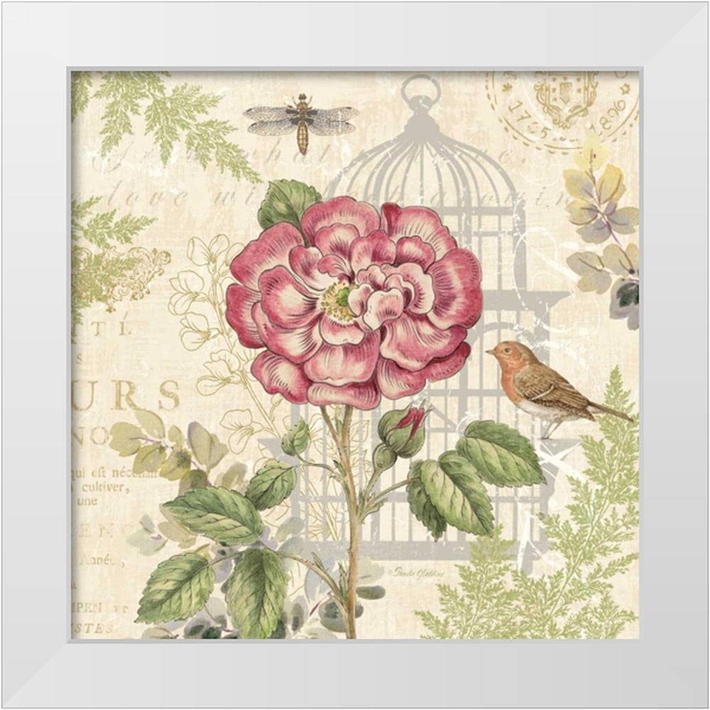 Gladding, Pamela 15x15 White Modern Wood Framed Museum Art Print Titled ...