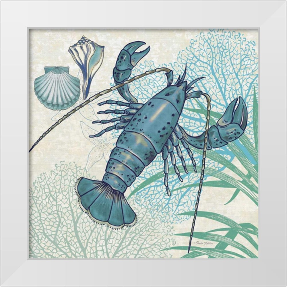 Gladding, Pamela 15x15 White Modern Wood Framed Museum Art Print Titled ...