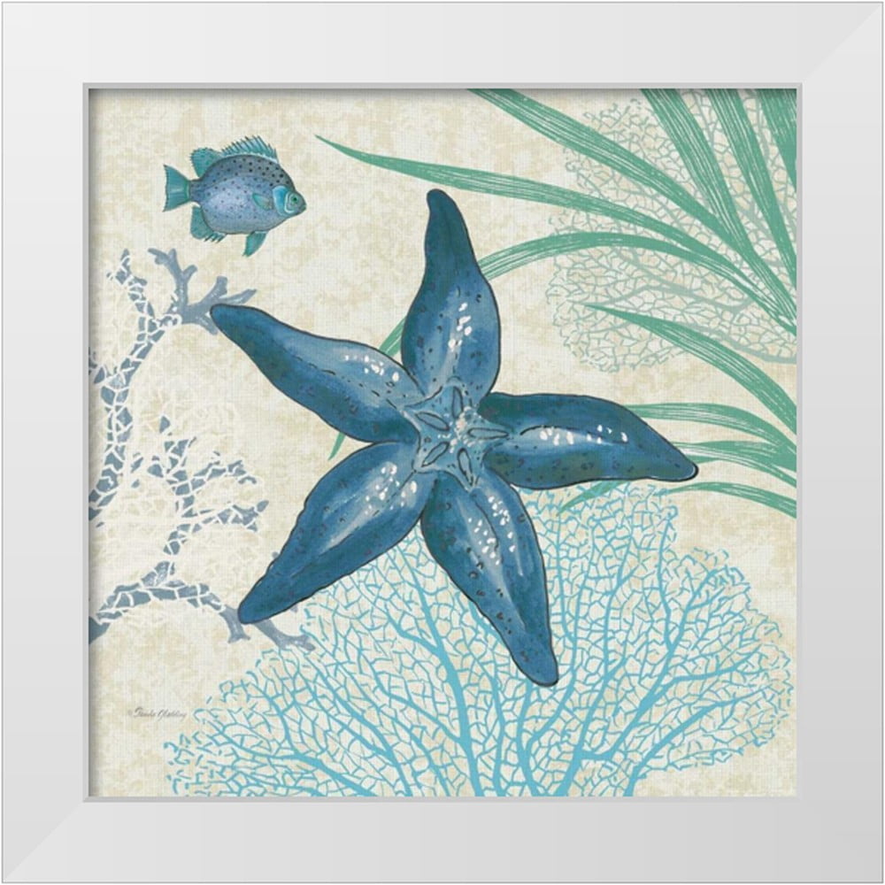 Gladding, Pamela 15x15 White Modern Wood Framed Museum Art Print Titled ...