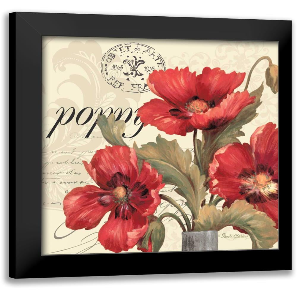 Gladding, Pamela 20x20 Black Modern Framed Museum Art Print Titled ...