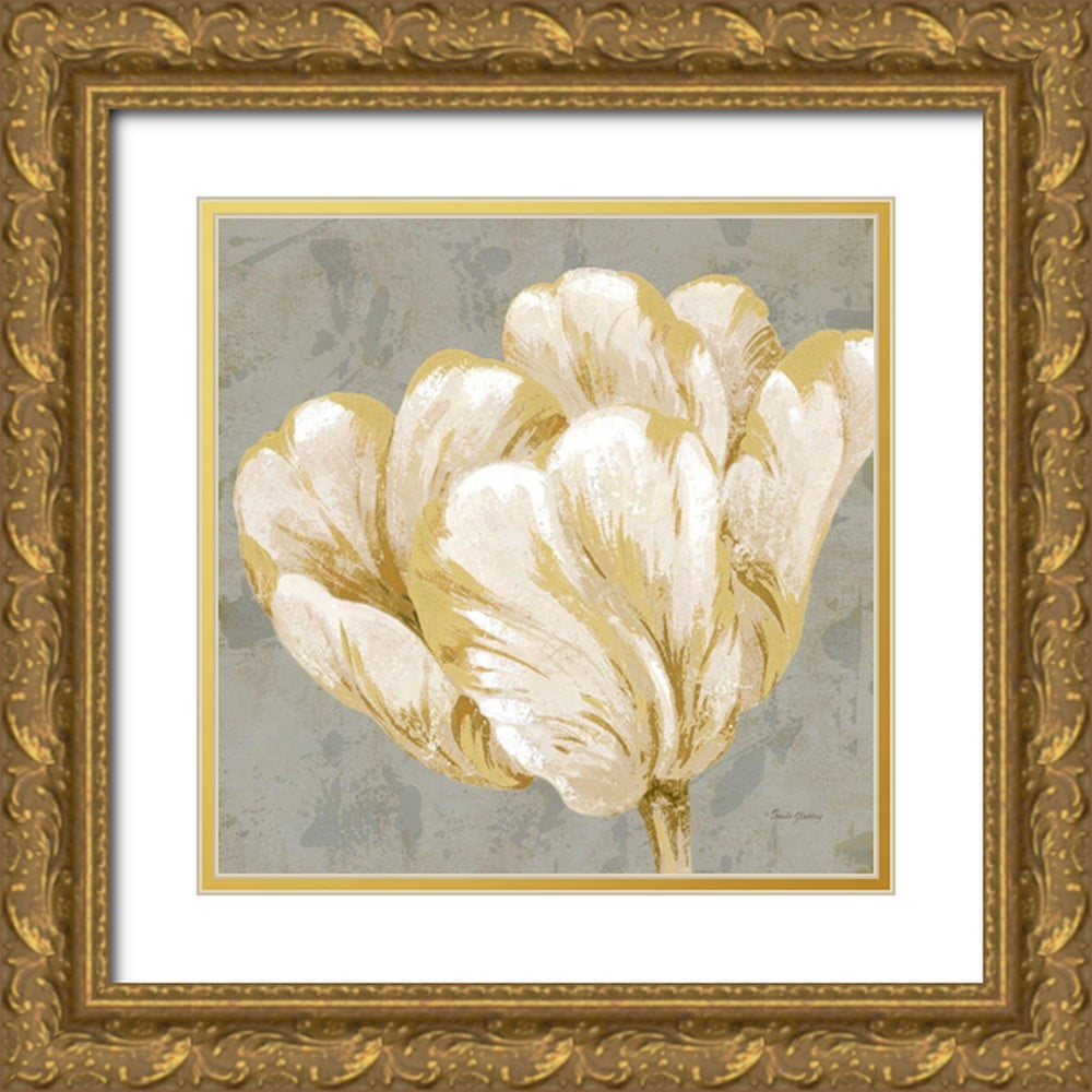 Gladding, Pamela 20x20 Gold Ornate Wood Framed with Double Matting ...