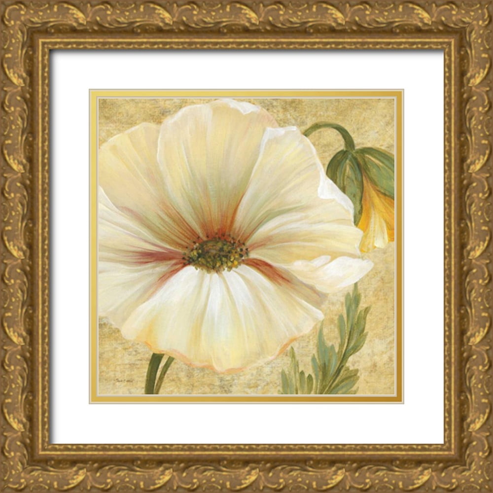 Gladding, Pamela 20x20 Gold Ornate Wood Framed with Double Matting ...