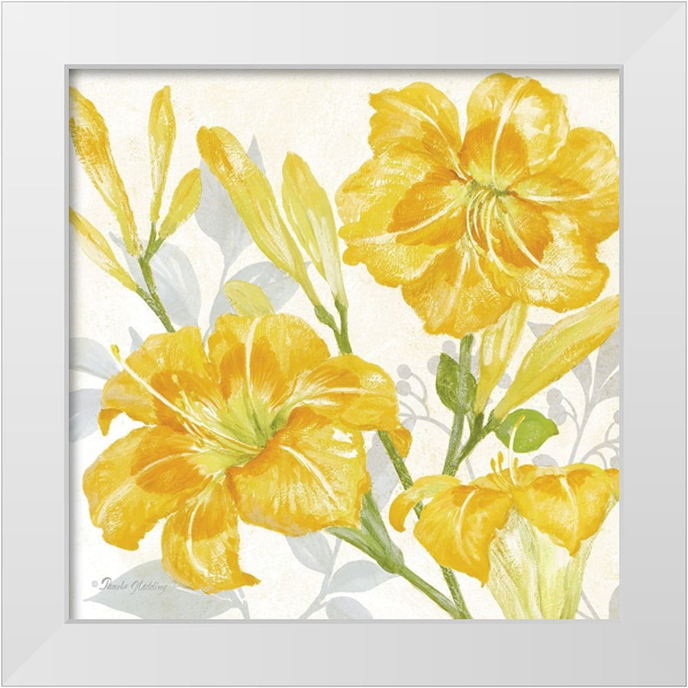 Gladding, Pamela 20x20 White Modern Wood Framed Museum Art Print Titled ...