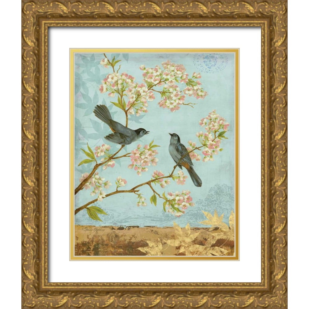 Gladding, Pamela 20x24 Gold Ornate Wood Framed with Double Matting ...