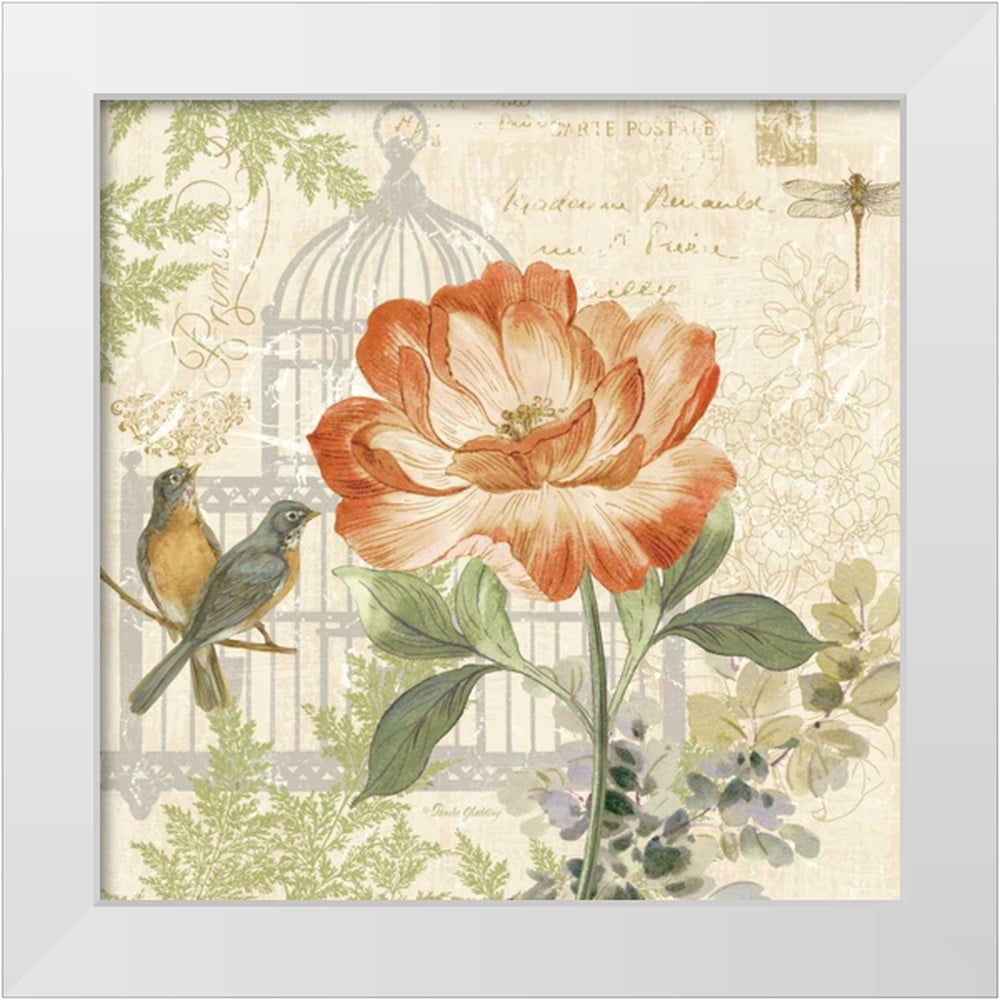 Gladding, Pamela 26x26 White Modern Wood Framed Museum Art Print Titled ...