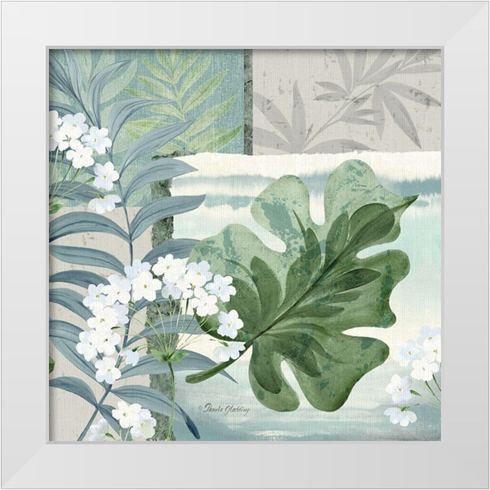Gladding, Pamela 26x26 White Modern Wood Framed Museum Art Print Titled ...