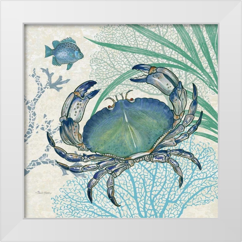 Gladding, Pamela 26x26 White Modern Wood Framed Museum Art Print Titled ...