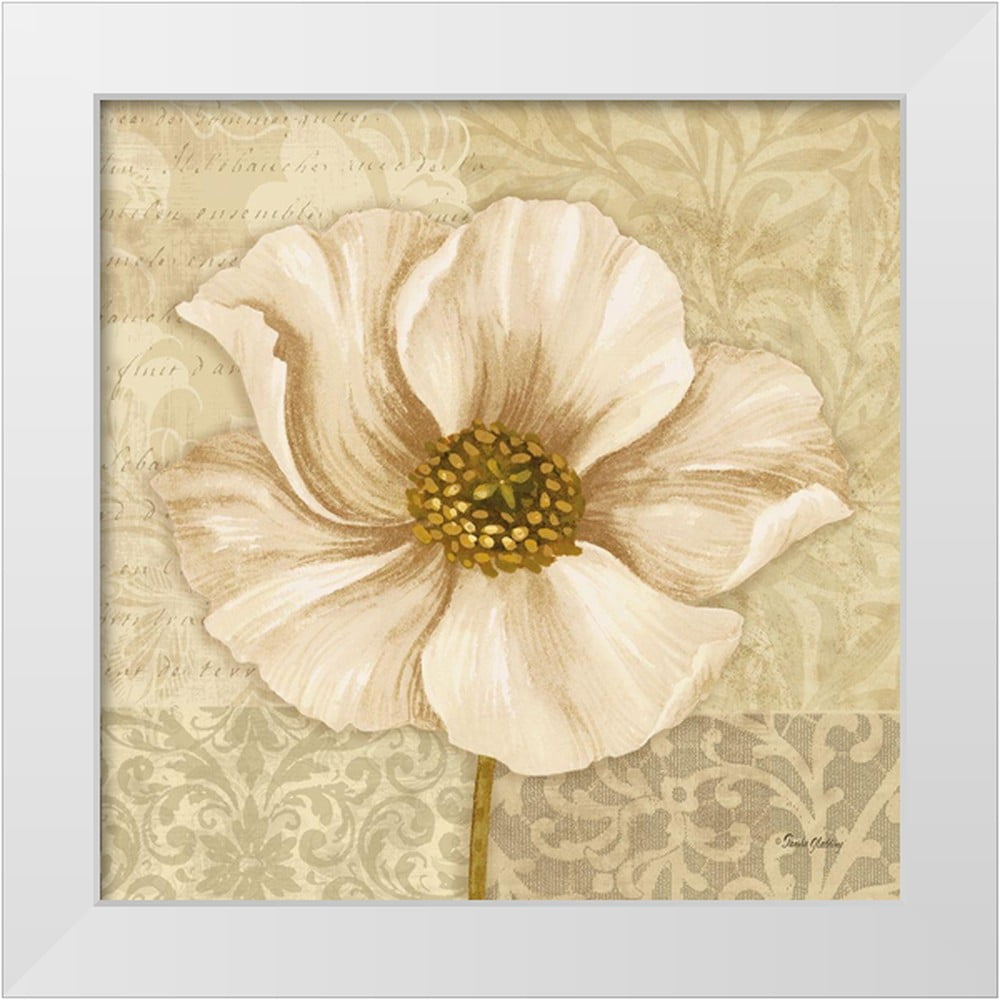 Gladding, Pamela 26x26 White Modern Wood Framed Museum Art Print Titled ...