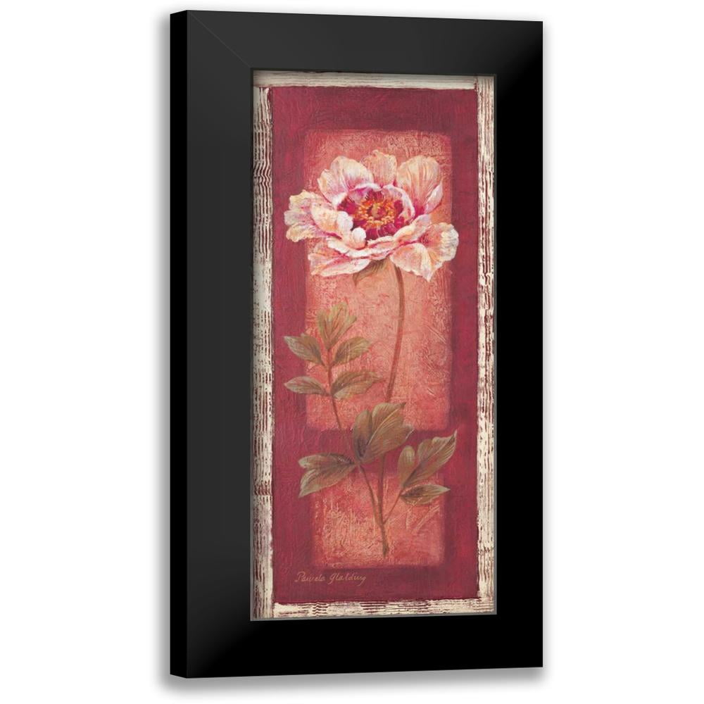 Gladding, Pamela 8x14 Black Modern Framed Museum Art Print Titled - Red ...