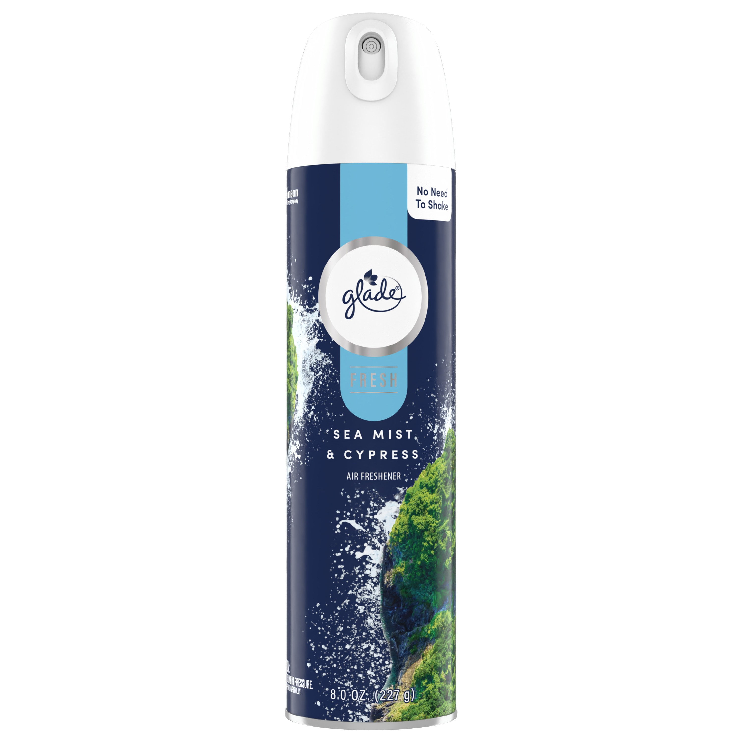 Glade Aerosol Air Freshener Spray- Sea Mist & Cypress - 8 oz (Packaging ...