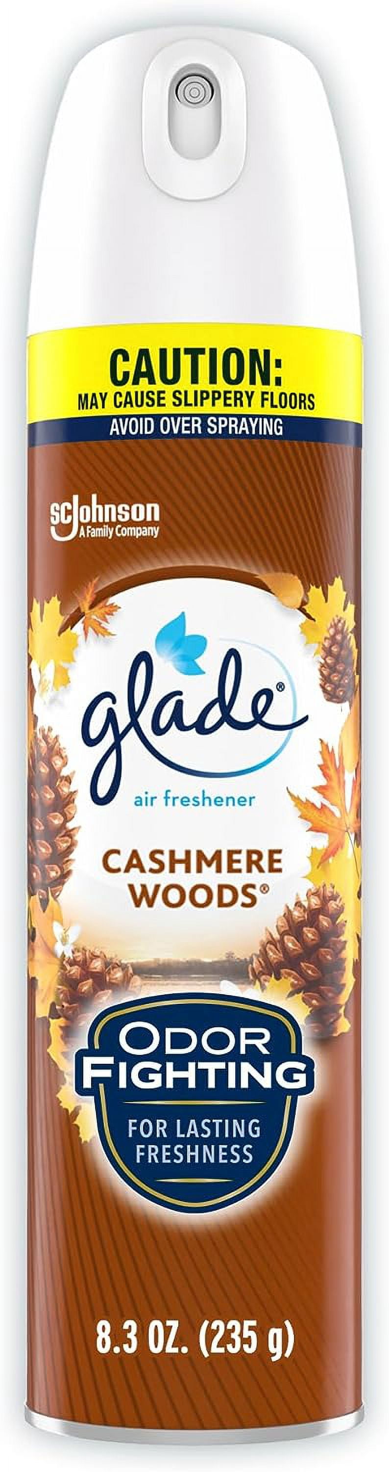 Glade Air Freshener Room Spray, Cashmere Woods, 8.3 oz - Walmart.com
