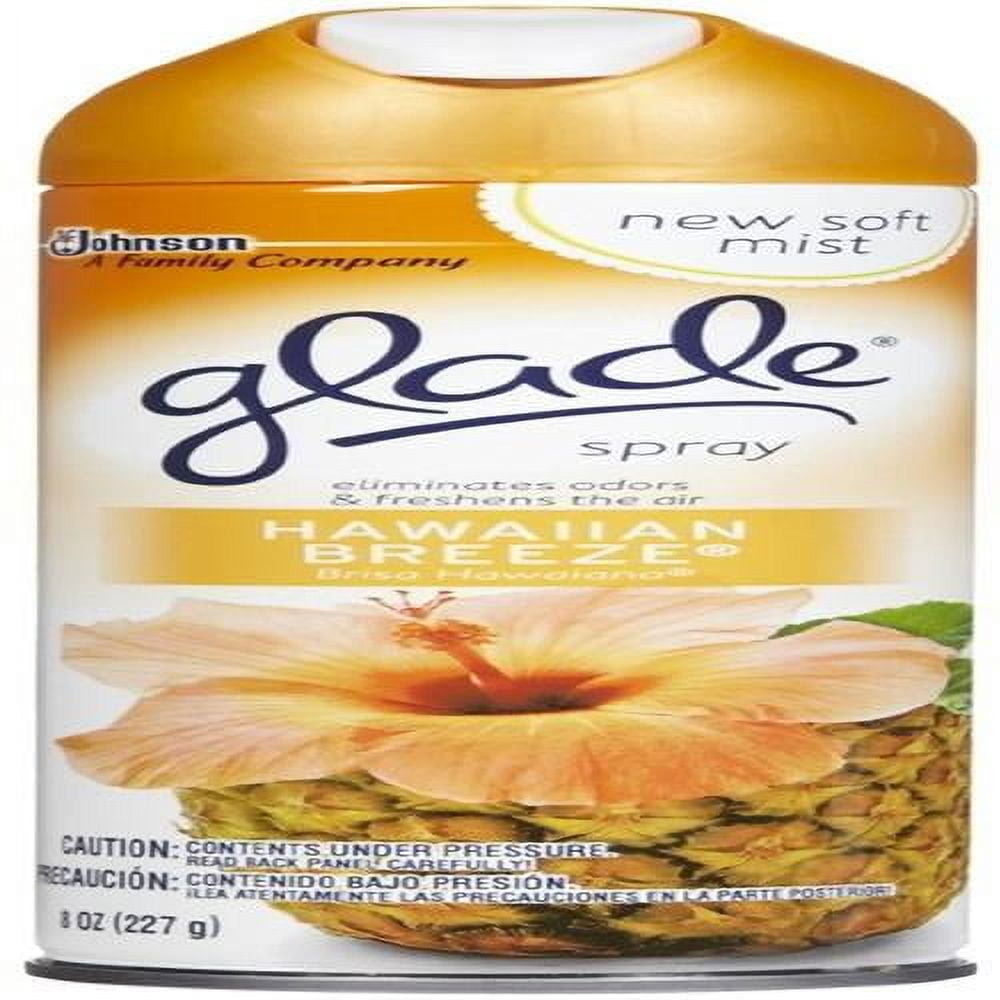 Glade Air Freshener, Room Spray, Hawaiian Breeze, 8 Oz, 12 Count ...