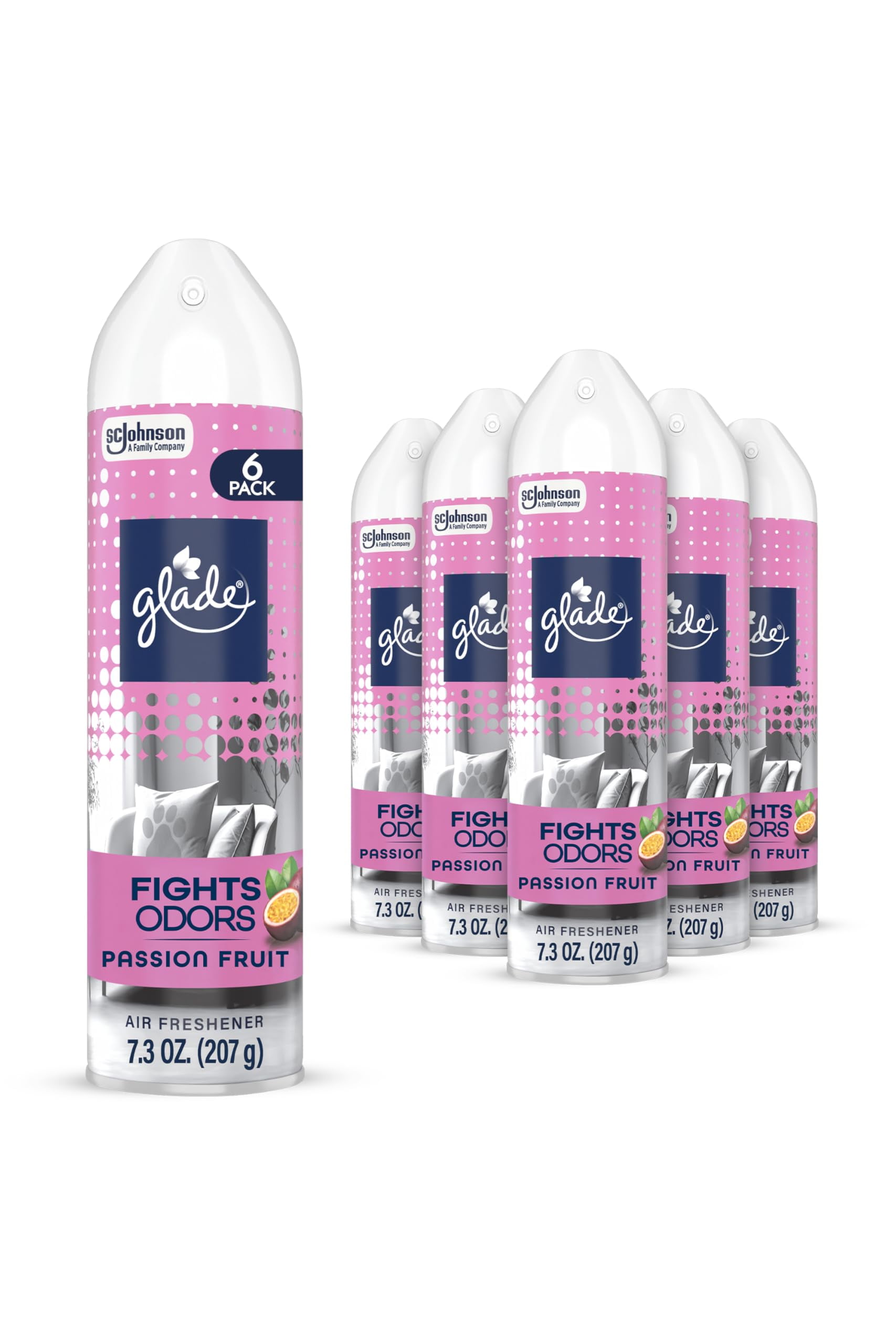 Glade Air Freshener Room Spray, Passion Fruit, Odor Fighting to Deliver ...