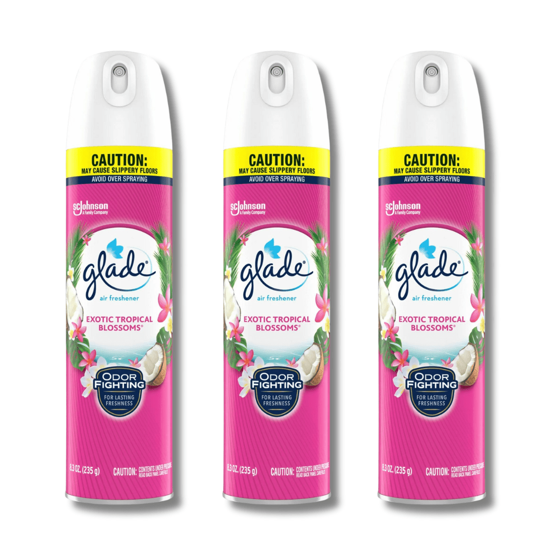 Glade Air Freshener Spray, Exotic Tropical Blossoms Scent, Fragrance ...
