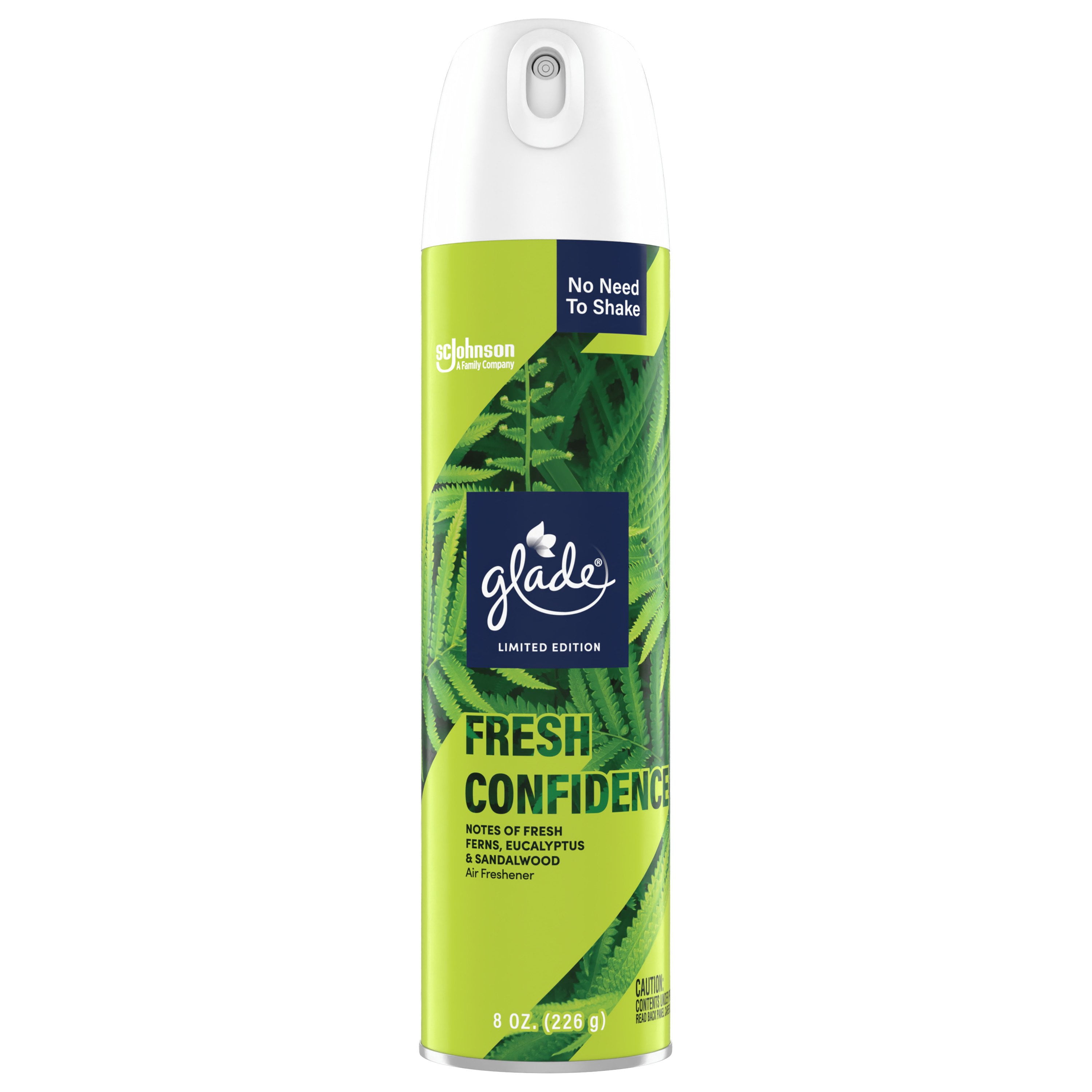 Glade Air Freshener Spray, Fresh Confidence Limited Edition Fragrance ...