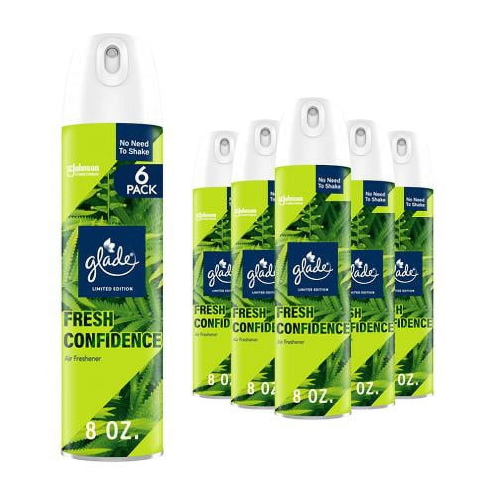 Glade Air Freshener Spray, Fresh Confidence Limited Edition, Fragrance ...