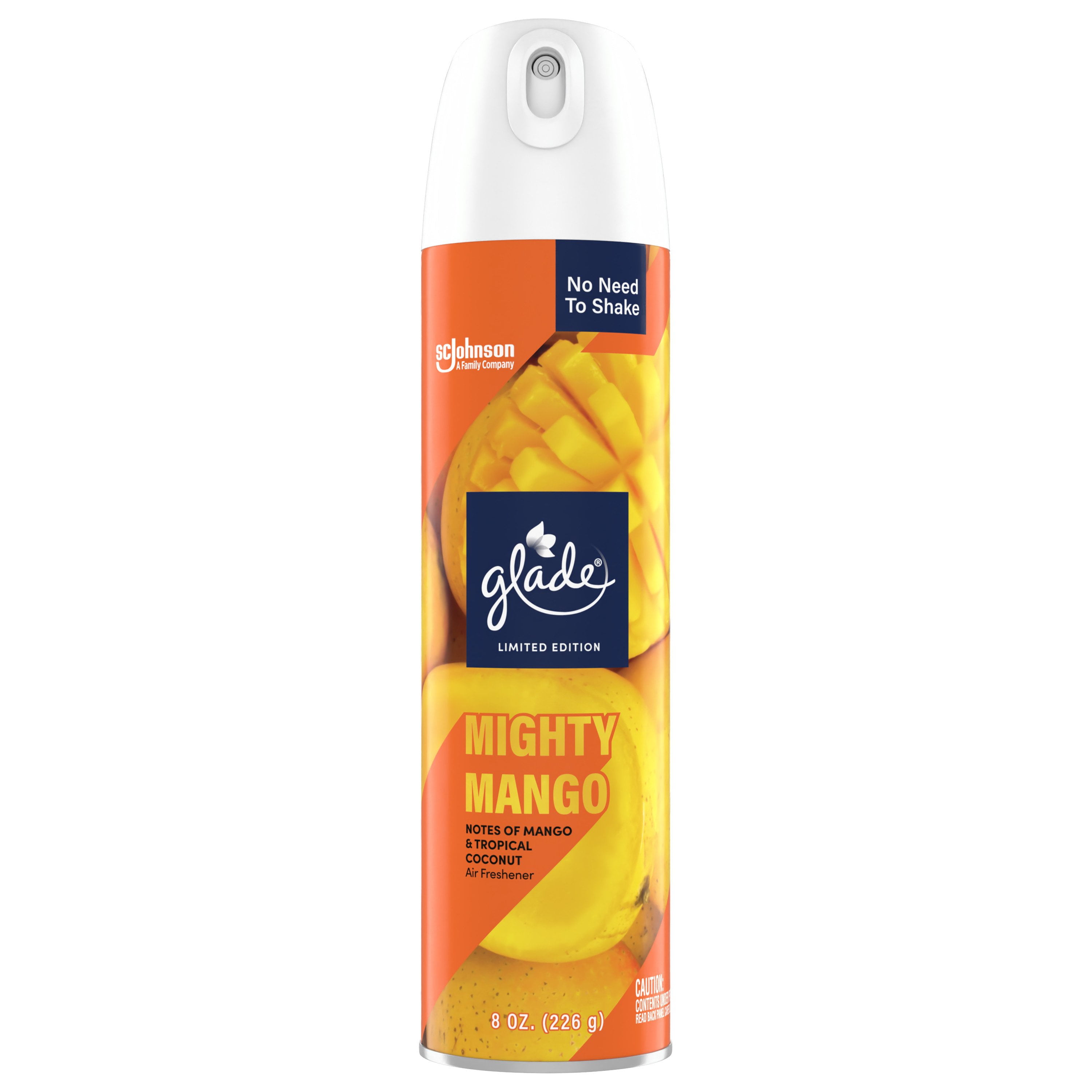 Glade Air Freshener Spray, Mighty Mango Limited Edition Fragrance - 8 ...