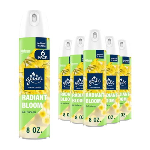 Glade Air Freshener Spray, Radiant Bloom Scent Limited Edition ...