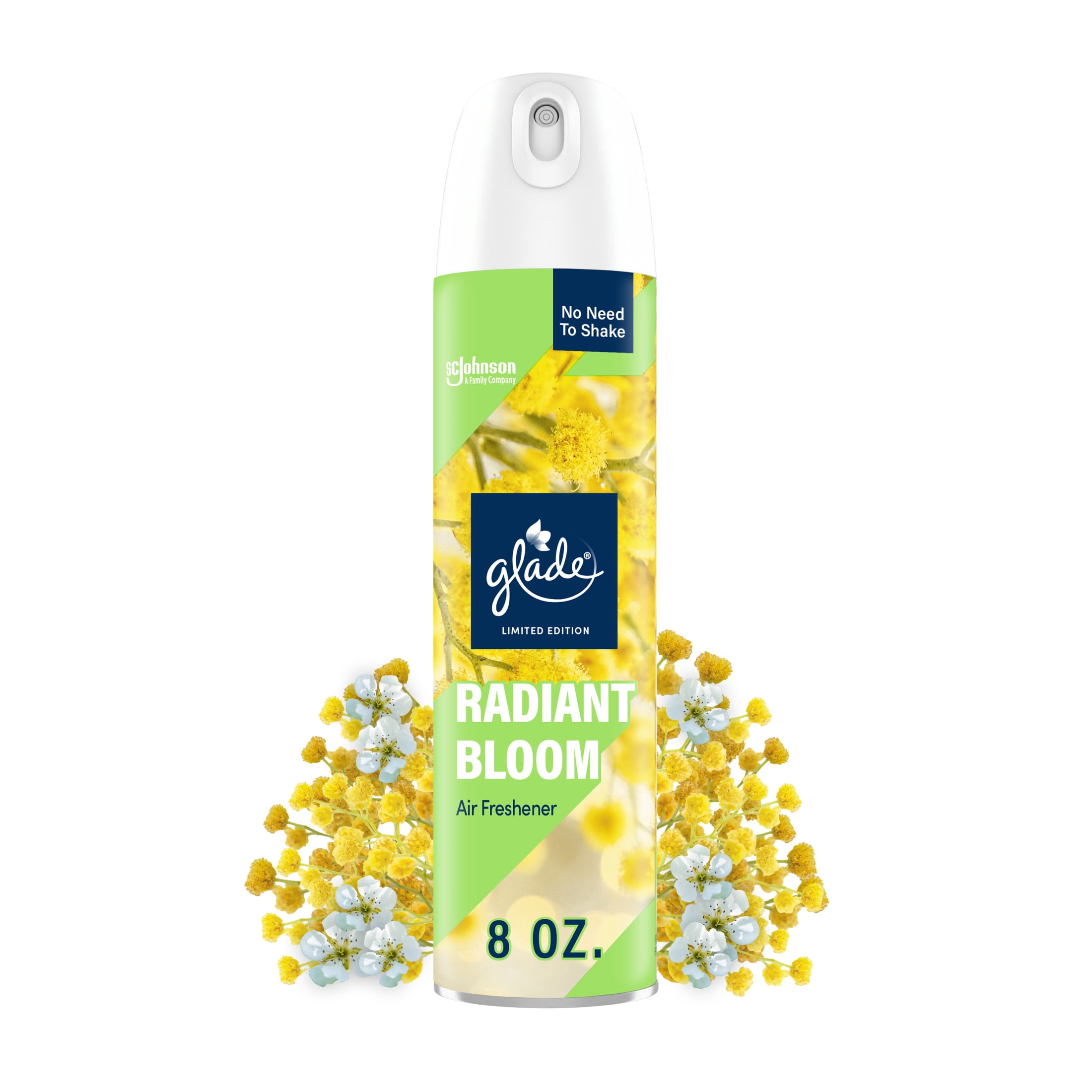 Glade Air Freshener Spray, Radiant Bloom Scent Limited Edition ...