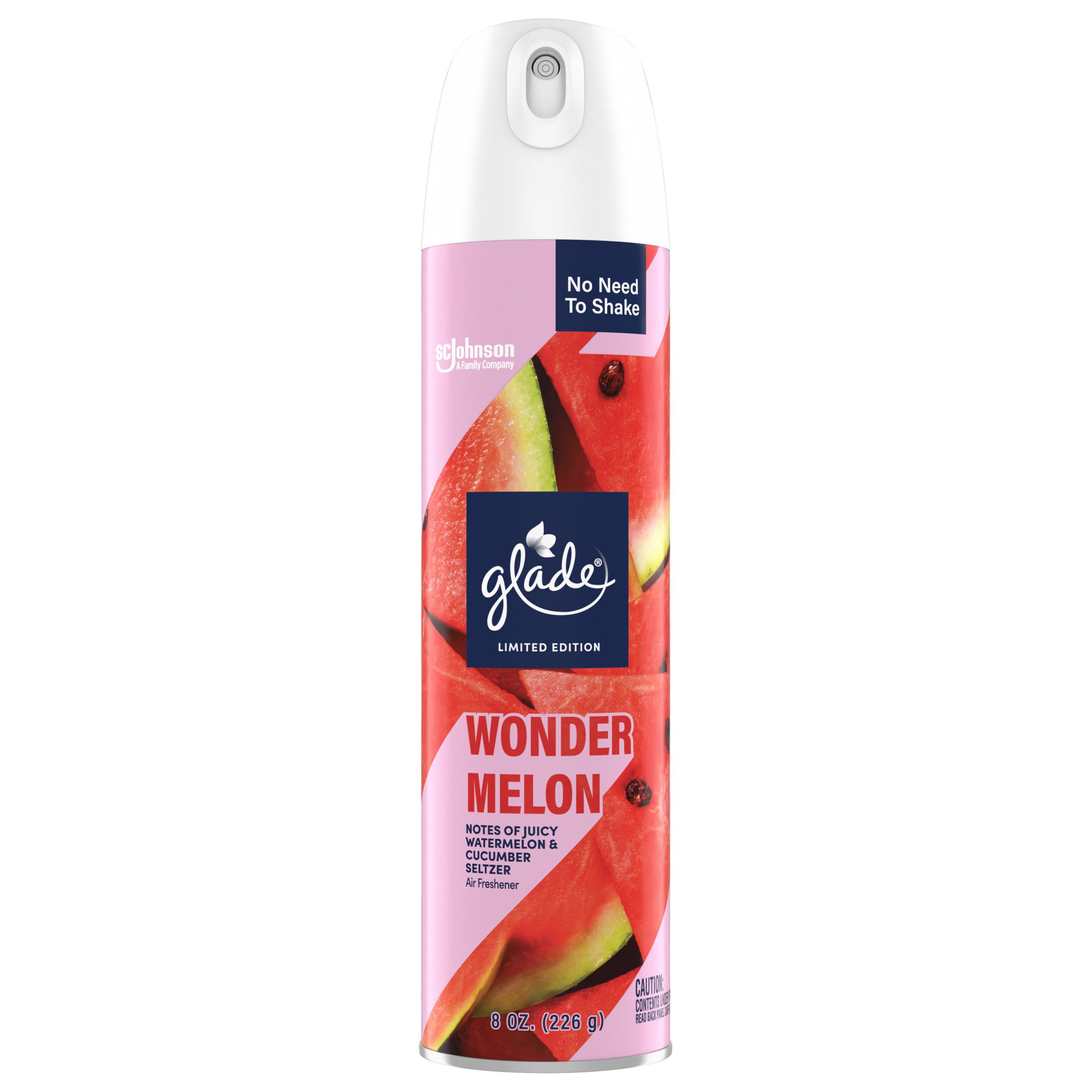 Glade Air Freshener Spray, Wonder Melon Limited Edition Fragrance - 8 ...