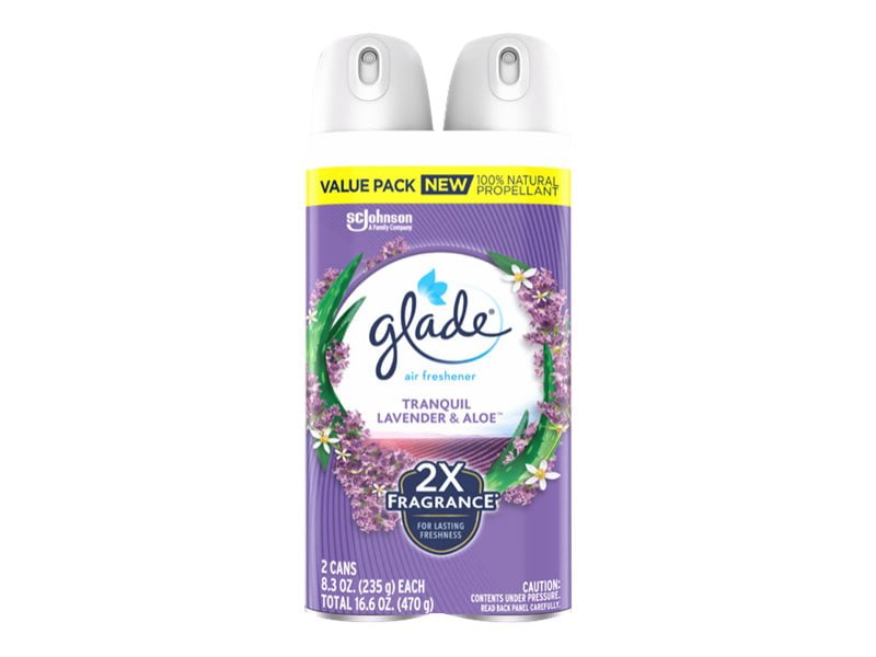 Glade - Air freshener - aerosol - spray can - 8.29 oz - tranquil ...