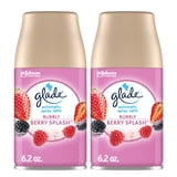 Glade Automatic Spray 2 Refills, Air Freshener, Bubbly Berry Splash, 2 ...