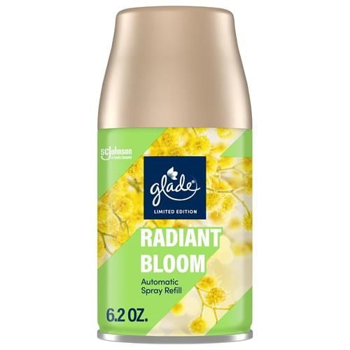 Glade Automatic Spray Air Freshener, Radiant Bloom Limited Edition, 6.2 ...