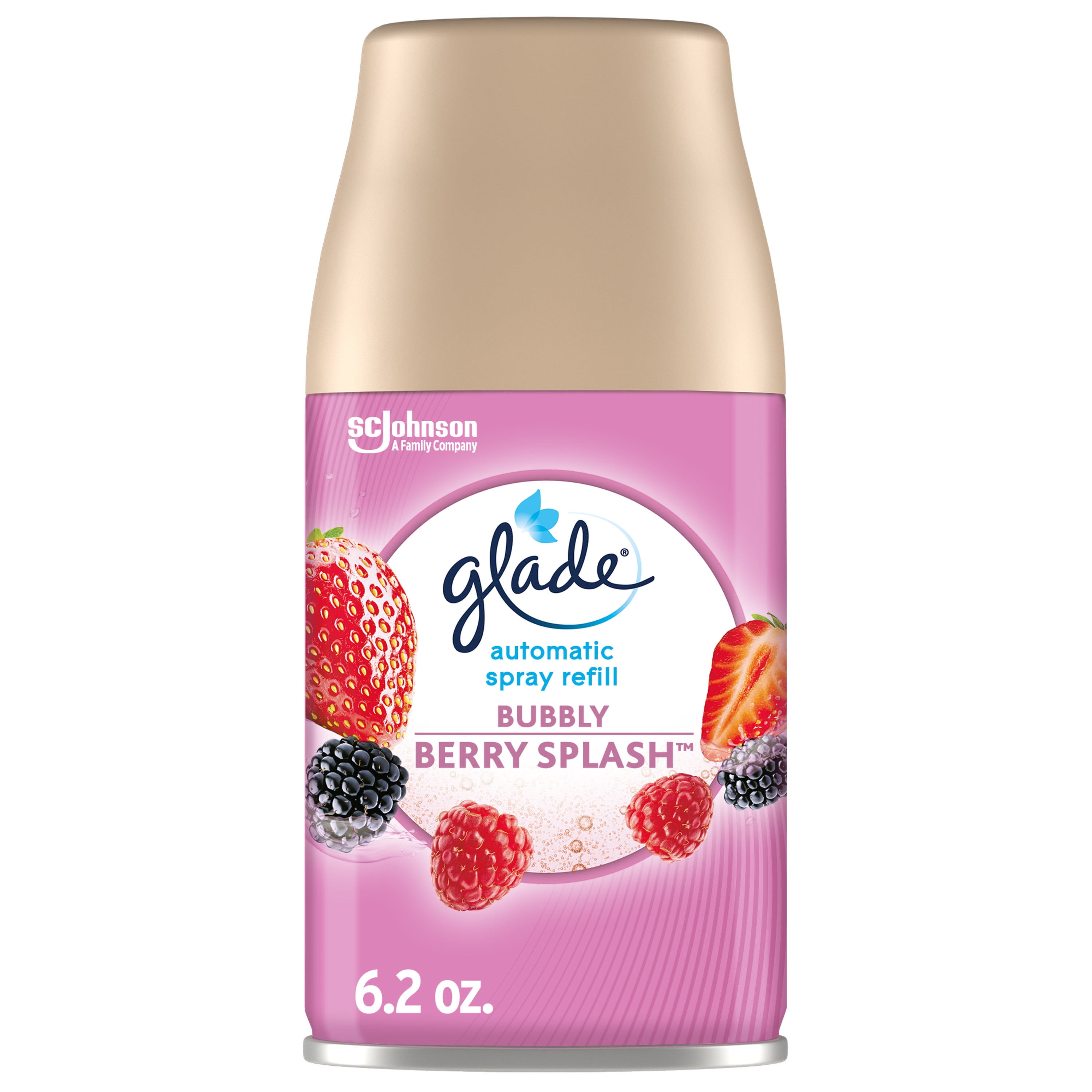 Glade Automatic Spray Air Freshener Refill, Berry Pop, 6.2 oz - Walmart.com