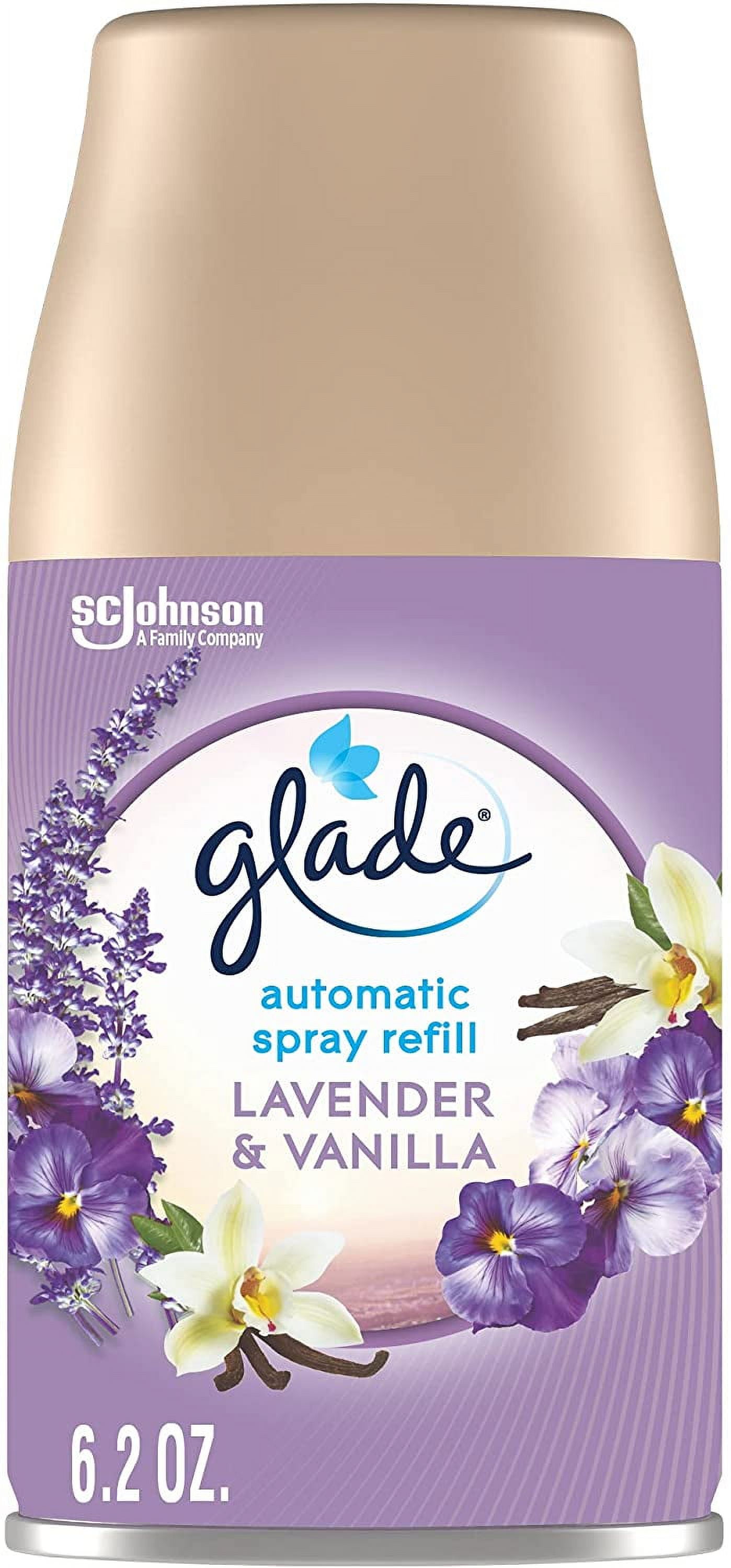 Glade Lavender Vanilla Scented Automatic Spray Room Deodorizer ...