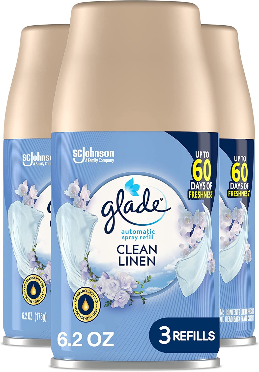 Glade Automatic Spray Air Freshener Refill, Scented Air Freshener for ...