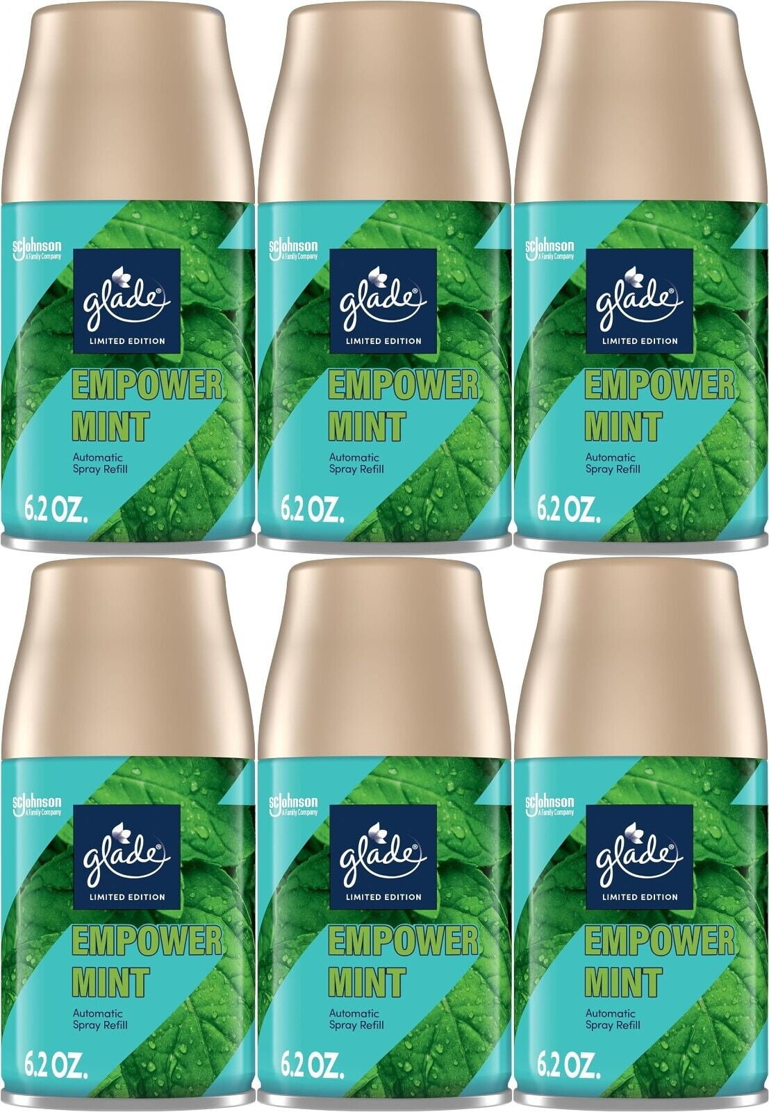 Glade Automatic Spray Refill, Vanilla Caramel Nutmeg Air Freshener, 6.2 ...