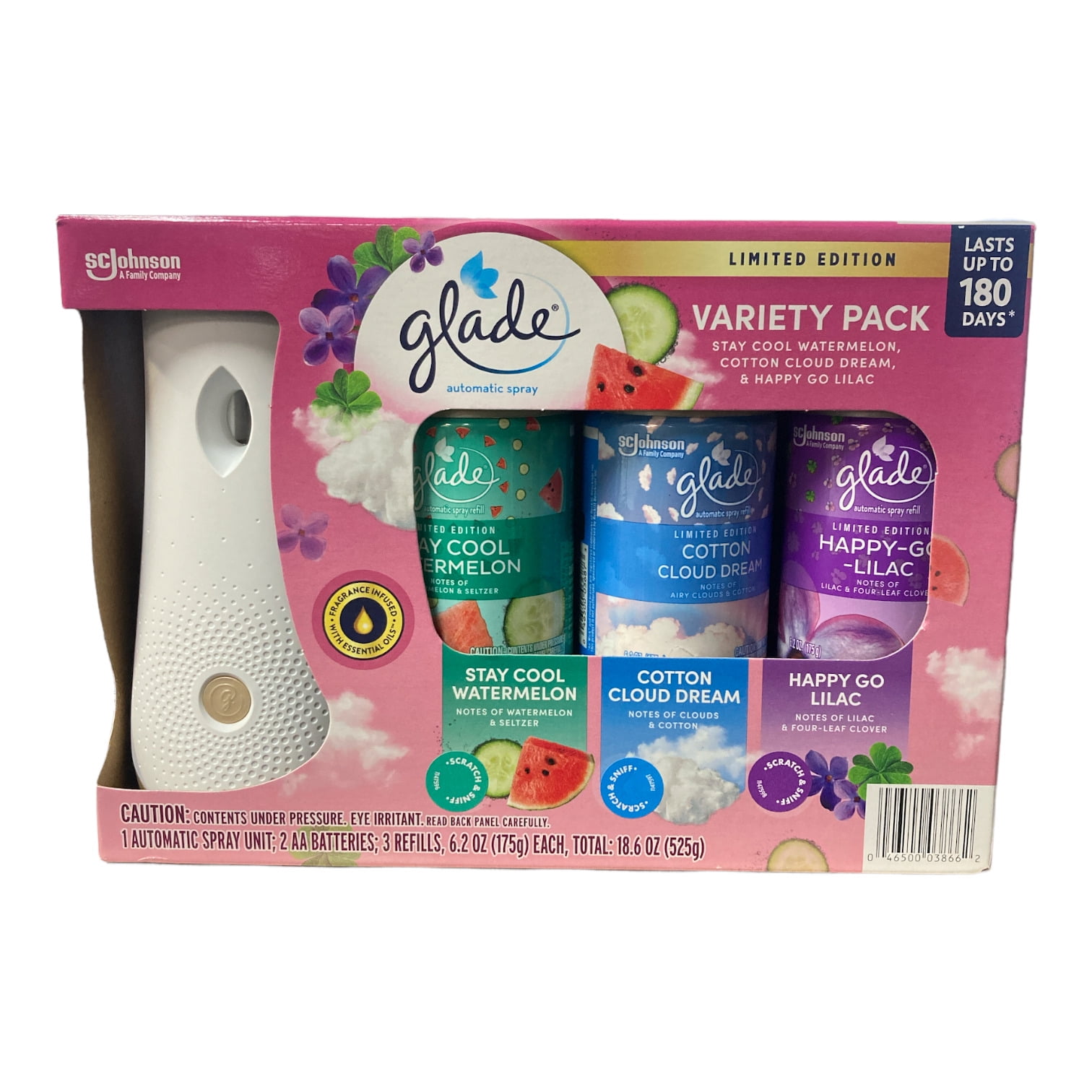 Glade Automatic Spray Limited Edition Variety Pack; 1 Automatic Spray ...
