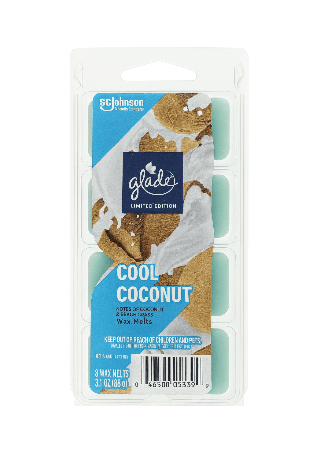 Glade Cool Coconut Wax Melts - 8CT - Walmart.com