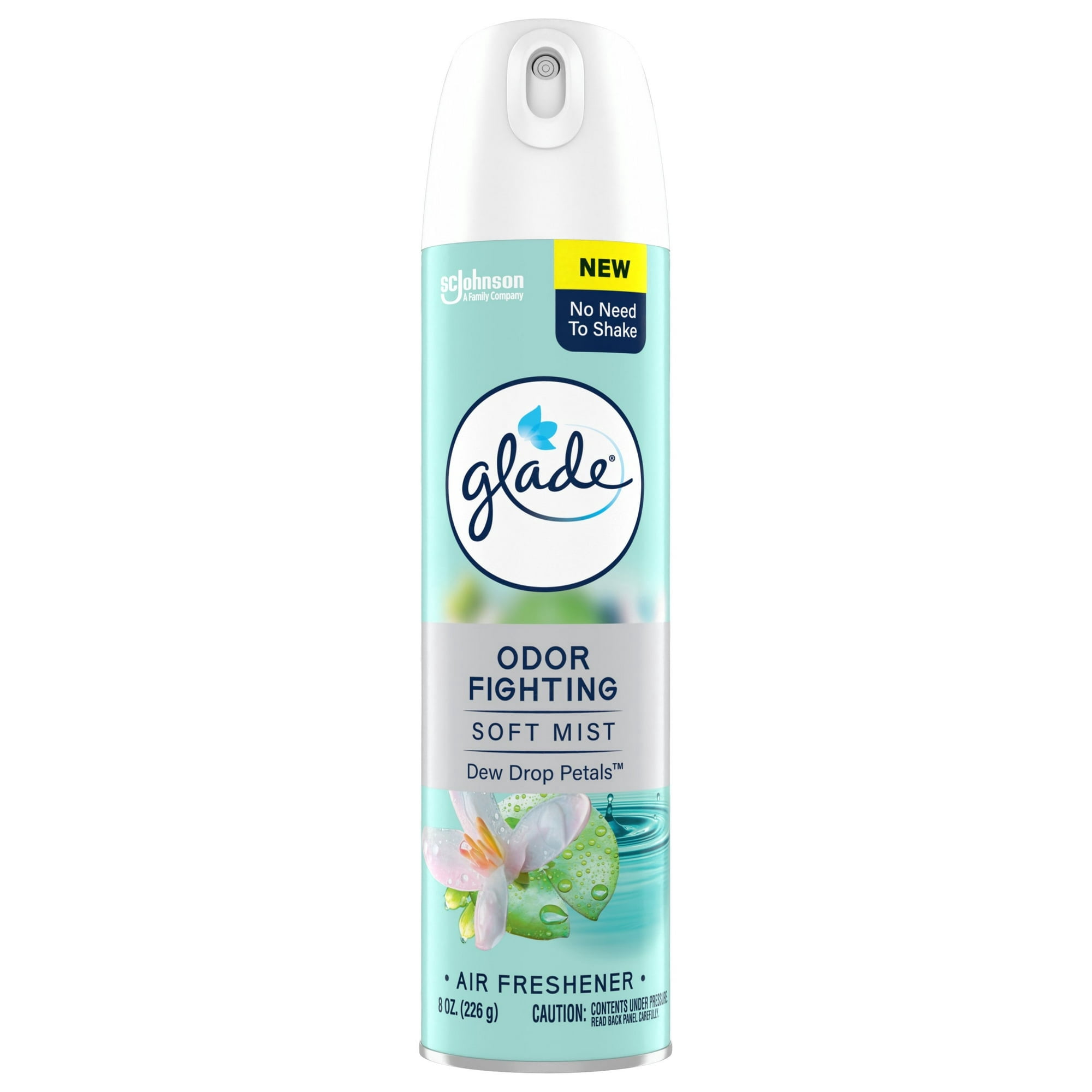 Glade Odor Fighting Soft Mist Air Freshener - Dew Drop Petals - 8 oz ...