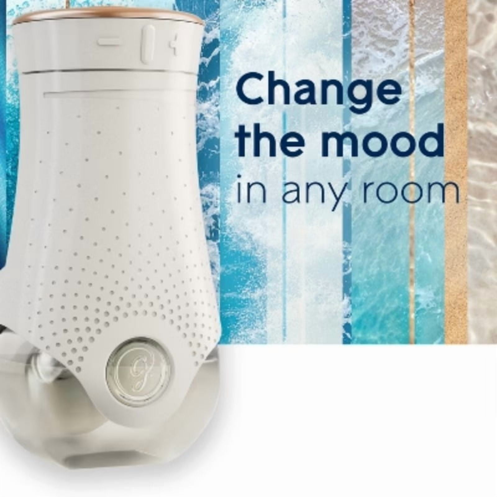 Glade Piso Warmer + Refill Starter Air Freshener Kit - Aqua Waves - .67 ...