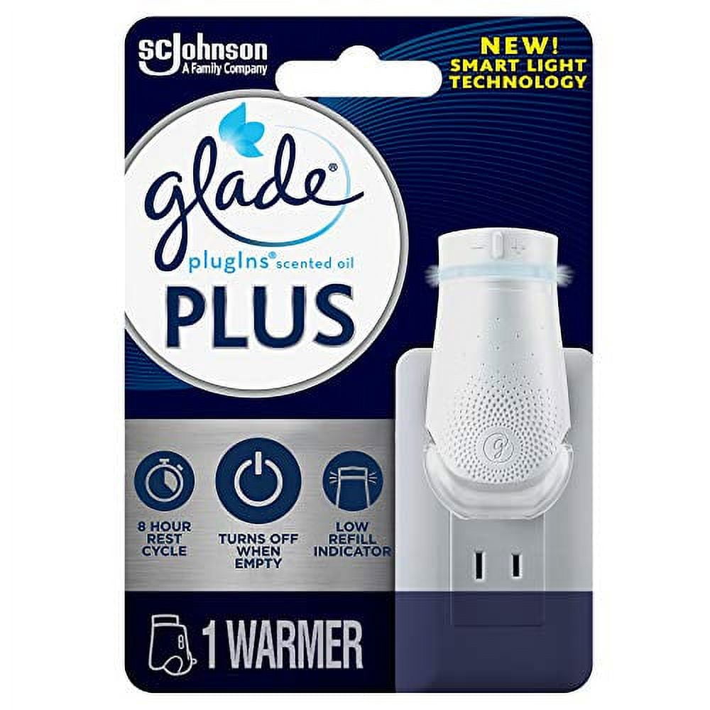 Glade PlugIn Plus Air Freshener Warmer, Holds Scented Oil Refill, 1 ...