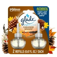 Glade PlugIns Refill 2 CT, Pine Wonderland, 1.34 FL. OZ. Total, Scented ...