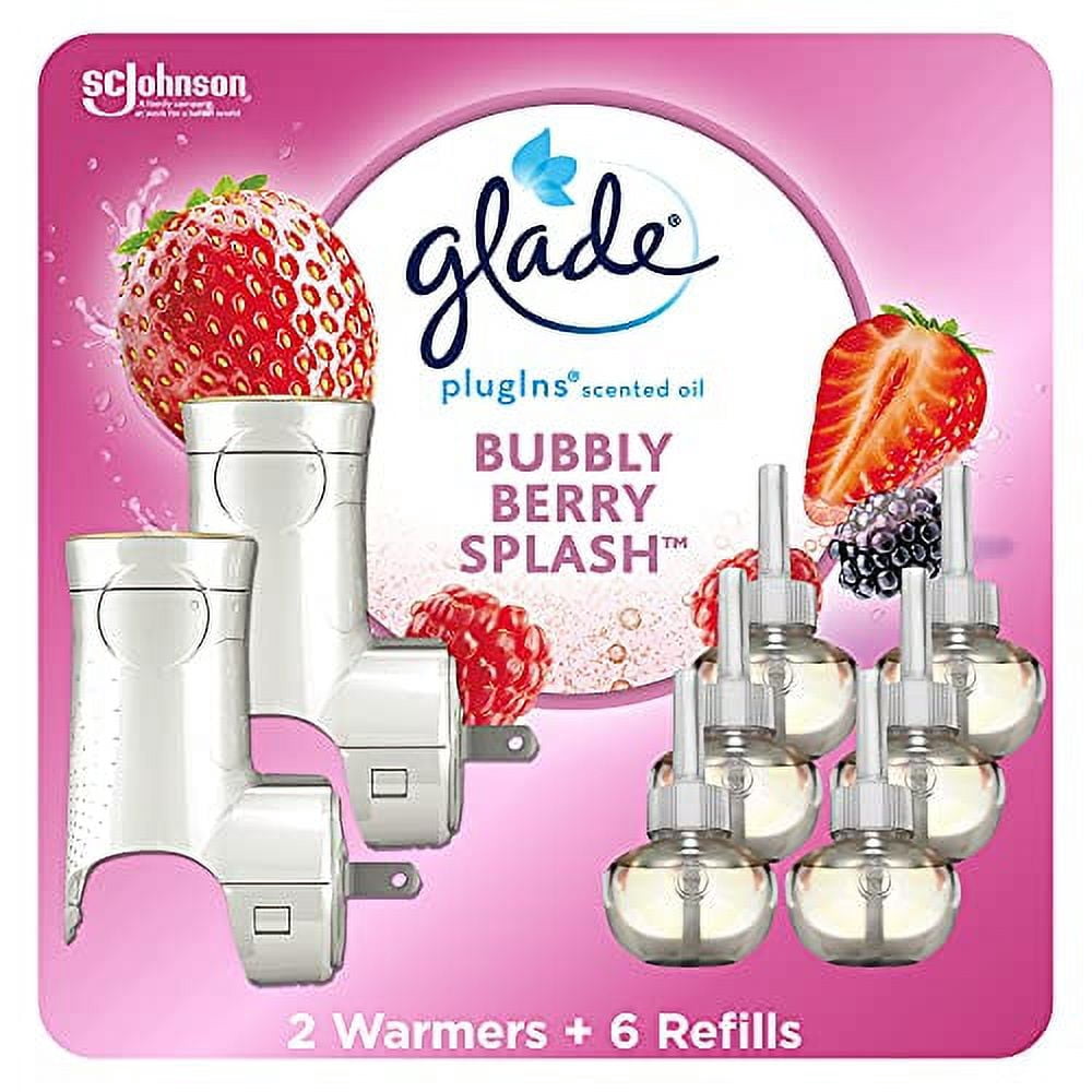 Glade PlugIns Refills Air Freshener Starter Kit, Scented and Essential ...