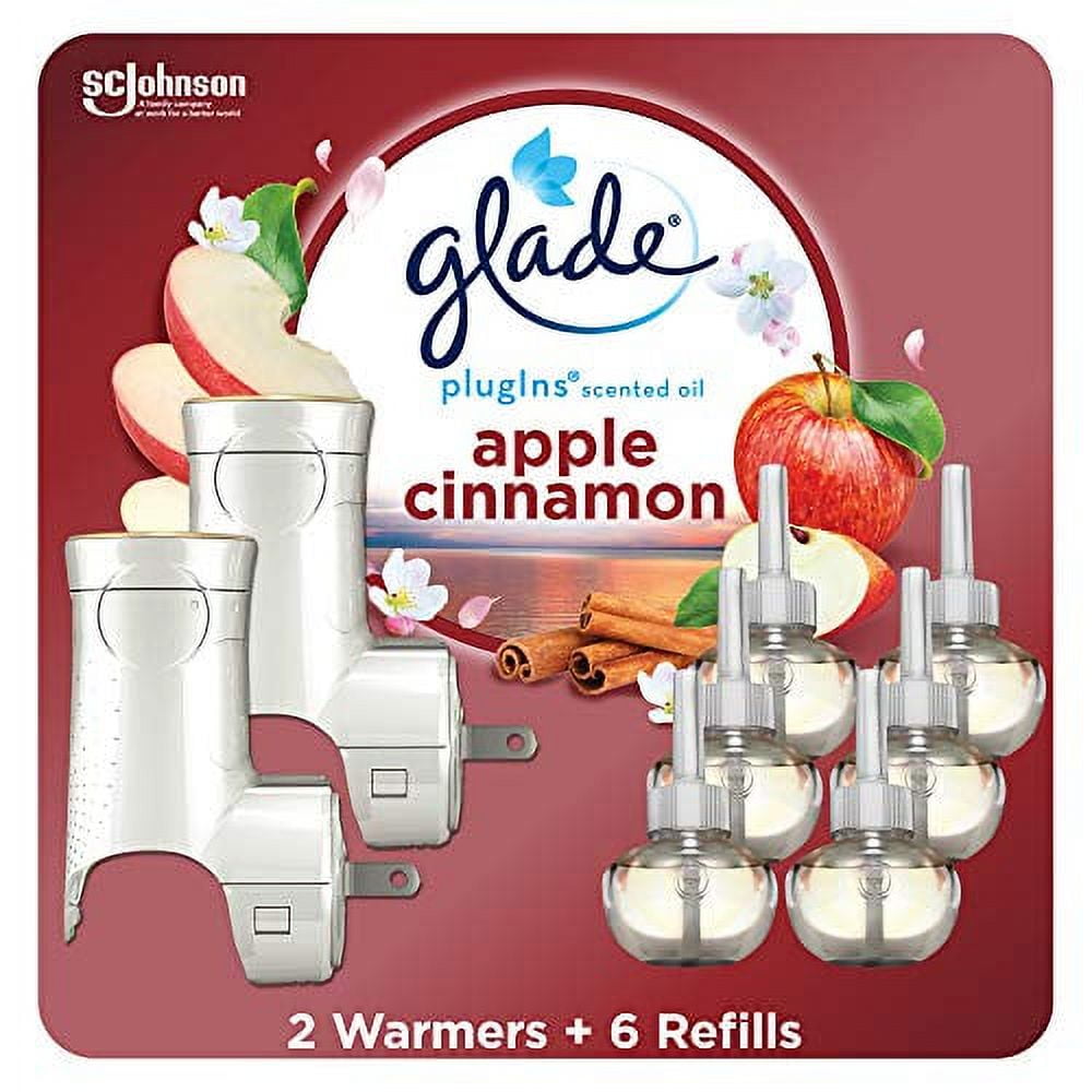 Glade PlugIns Refills Air Freshener Starter Kit, Scented and Essential ...