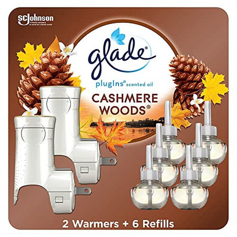 Glade PlugIns Refills Air Freshener Starter Kit, Scented and Essential ...