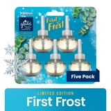 Glade PlugIns Scented Oil Air Freshener Refills, First Frost, 3.35FO, 5 ...