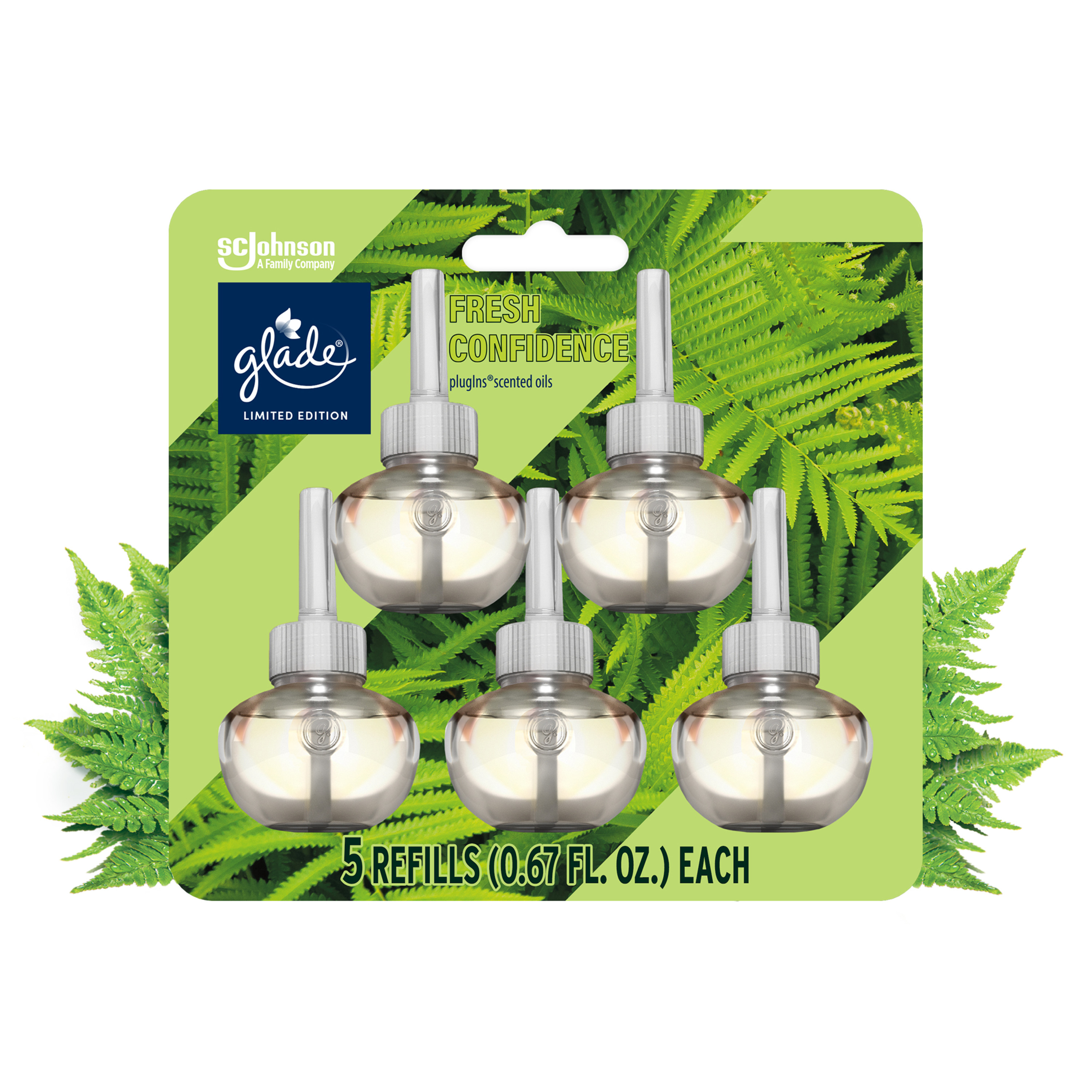 Glade Plug in Scented Oil Lasting Impressions Refill, Hawaii Breeze and ...