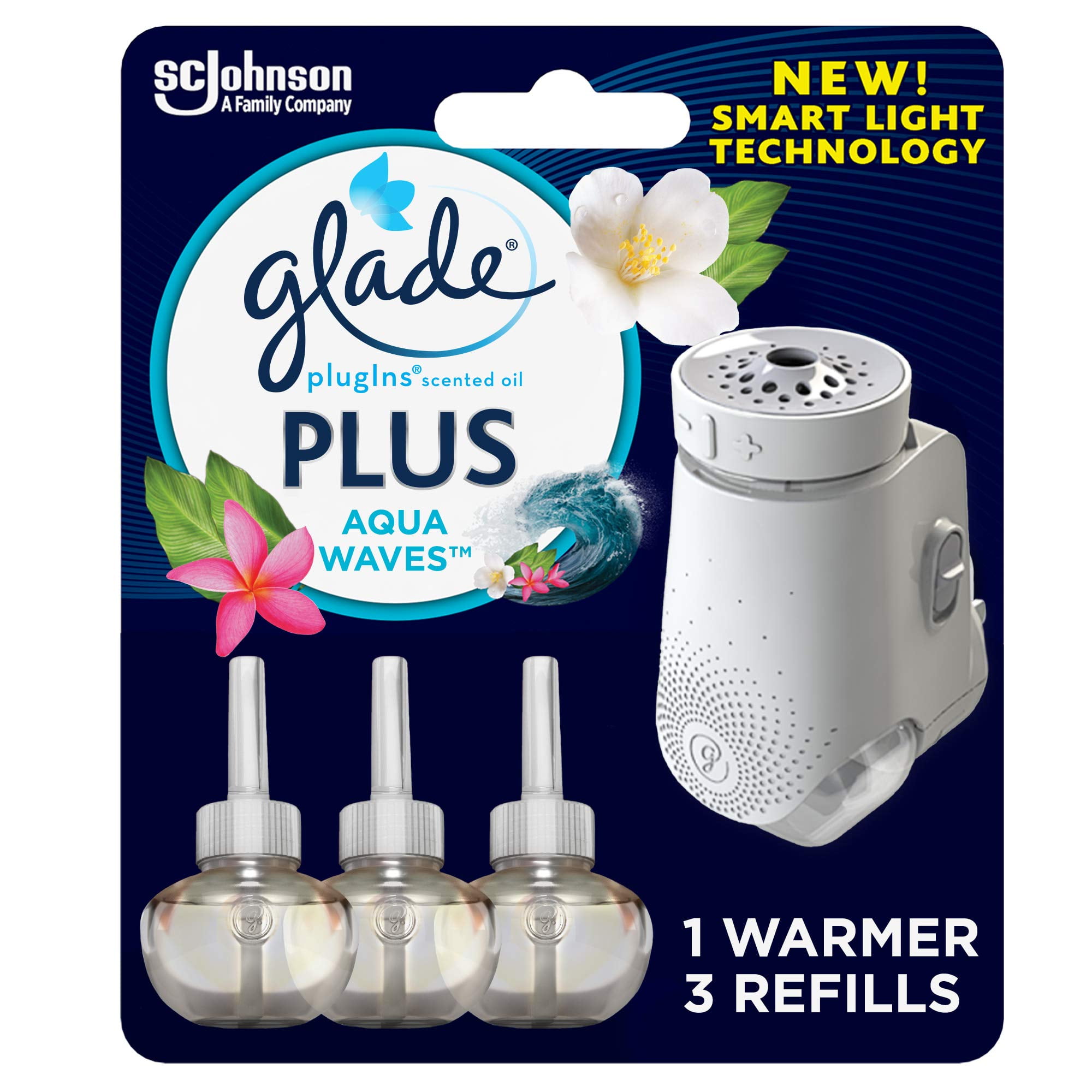 Glade Plugin Plus Air Freshener Starter Kit, Scented Oil For Home And ...