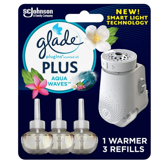 Glade Plugin Plus Air Freshener Starter Kit, Scented Oil For Home And ...