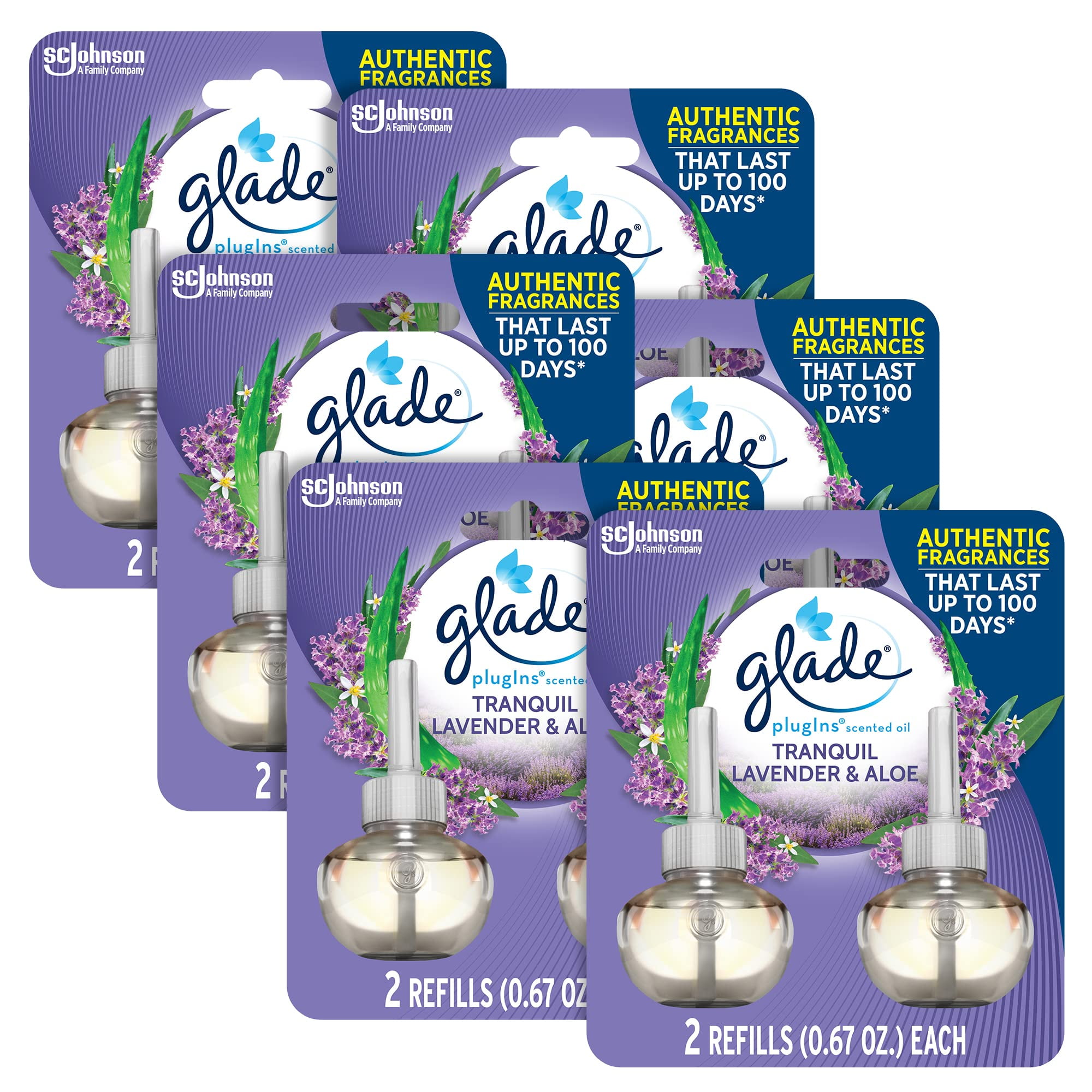 Glade Plugins Refills Air Freshener, Scented And Essential Oils For ...