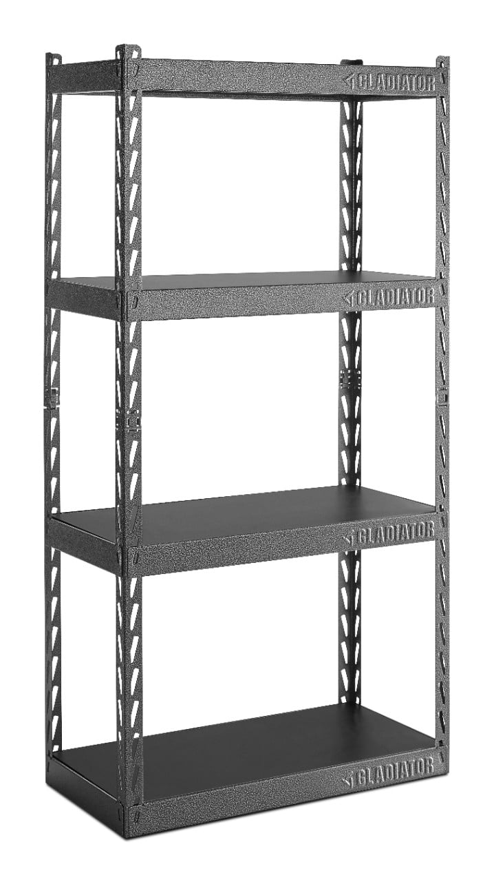 Gladiator GARC304RGG 30in Wide EZ Connect Rack Shelving Unit, Black ...