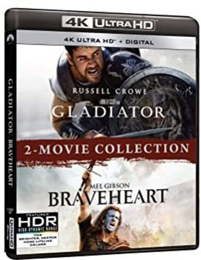 Paramount's Gladiator & Braveheart 2-Movie Collection (4K Ultra HD ...