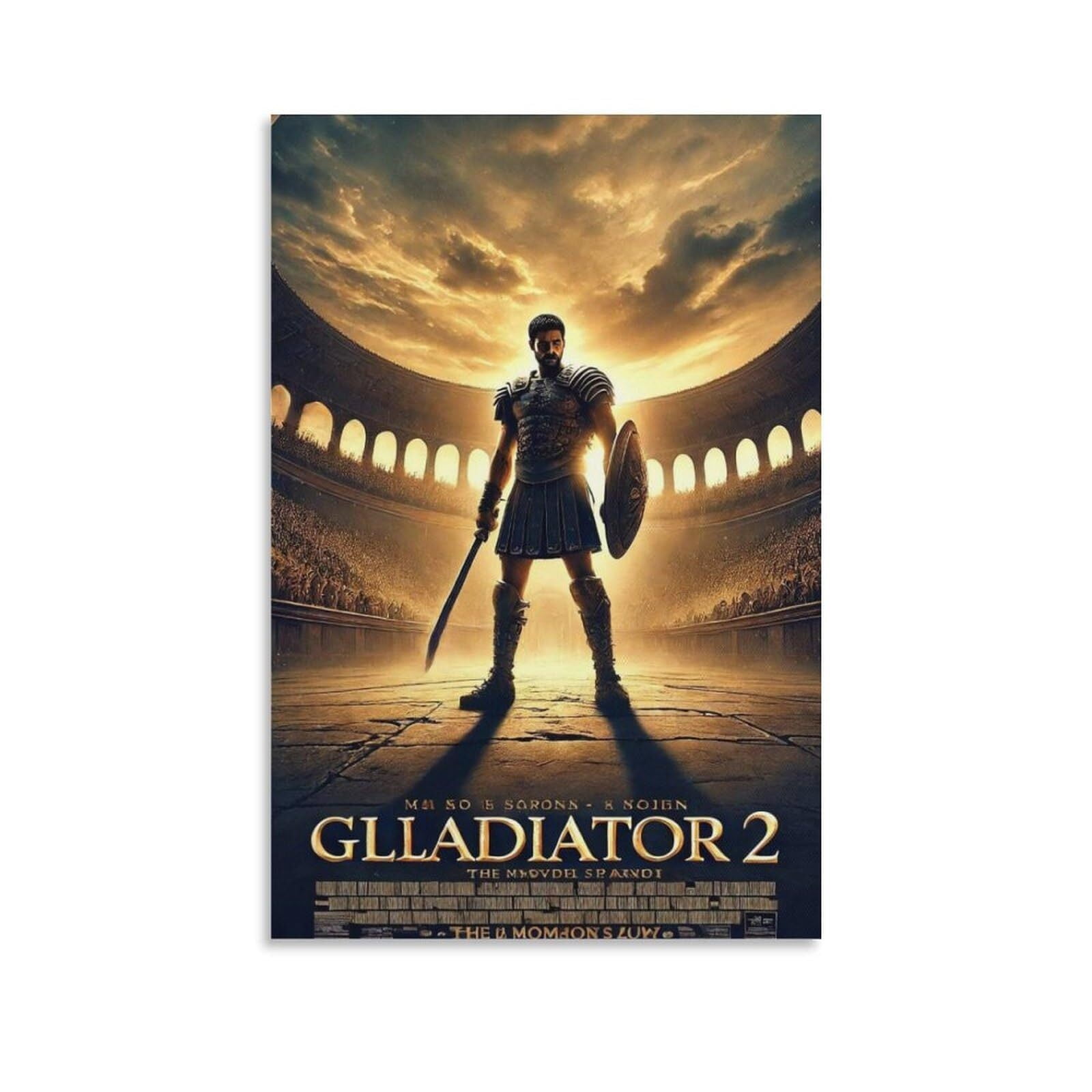 Gladiator II (12) Artworks Picture Print Poster Wall Art Painting ...